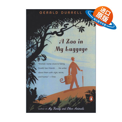 英文原版 A Zoo in My Luggage (The Zoo Memoirs 01) 行李里的动物园 动物园回忆录系列1 传记 追逐阳光之岛作者Gerald Durrell