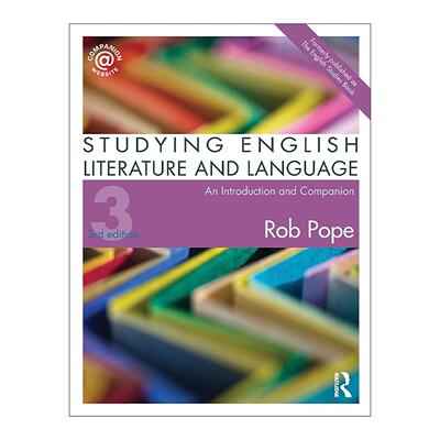 英文原版 Studying English Literature and Language 英语文学与语言研究 导论 第3版 英文版 进口英语原版书籍