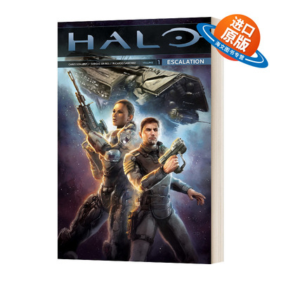 英文原版 Halo Escalation Volume 1 光环 恶化 卷1 英文版 进口英语原版书籍
