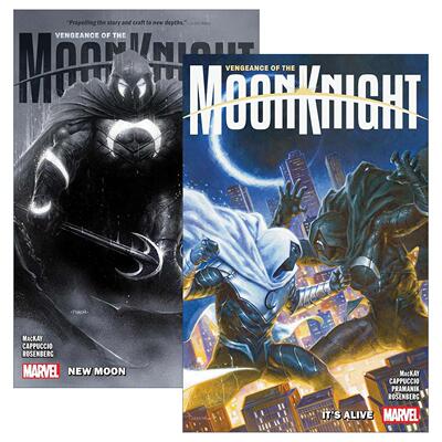 英文原版 Vengeance of the Moon Knight系列 月光骑士的复仇2册 漫威漫画 Jed Mackay 英文版 进口英语原版书籍