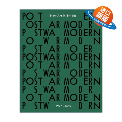 英文原版 Postwar Modern New Art In Britain 1945-65 战后现代 英国的新艺术 精装 英文版 进口英语原版书籍