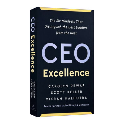 英文原版 CEO Excellence 卓越的CEO 区分优秀领导者的六种思维模式 英文版 进口英语原版书籍
