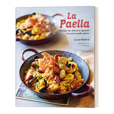 英文原版 La Paella 西班牙海鲜饭 美味西班牙米饭面条食谱 精装 餐饮食谱烹饪指南 英文版 进口英语原版书籍