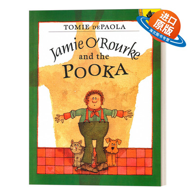 英文原版绘本 Jamie O'Rourke and the Pooka 杰米和鬼精灵 儿童幽默绘本 凯迪克奖获得者Tomie Depaola 英文版 进口英语原版书籍