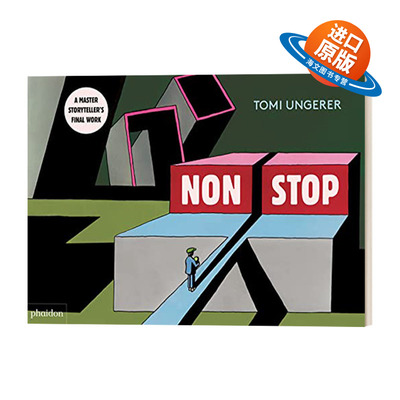 英文原版 Nonstop 好险！ 汤米·温格尔漫画 安徒生大奖作家 精装 英文版 进口英语原版书籍