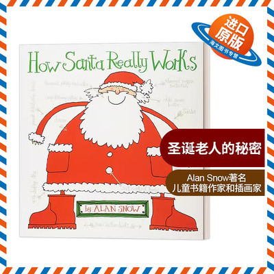 英文原版 How Santa Really Works 圣诞老人的秘密 英文版 进口英语原版书籍