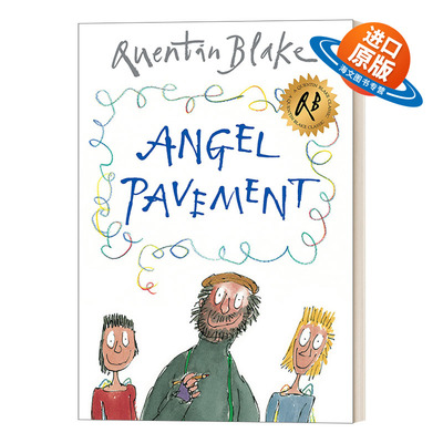 英文原版 Angel Pavement 天使有支魔法笔 昆廷·布莱克绘本 英文版 进口英语原版书籍