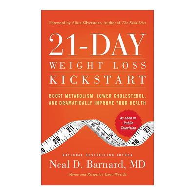 英文原版 21-Day Weight Loss Kickstart 21天瘦身启动计划 提升代谢 降低胆固醇 全面改善健康 英文版 进口英语原版书籍