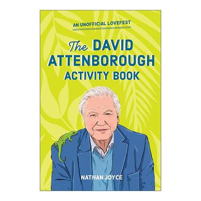 英文原版 The David Attenborough Activity Book 大卫·爱登堡游戏活动书 谜题拼图百科知识科普 英文版 进口英语原版书籍