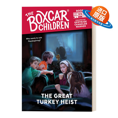 英文原版 #129 The Great Turkey Heist棚车少年129 英文版 进口英语原版书籍