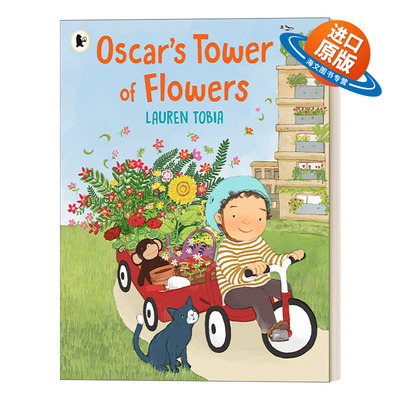 英文原版 Oscar's Tower of Flowers 奥斯卡的塔楼花园 儿童绘本 英文版 进口英语原版书籍