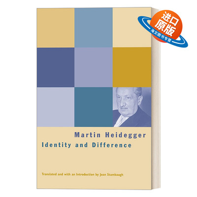 英文原版 Identity and Difference 同一与差异 第二版 豆瓣推荐 哲学 Martin Heidegger 英文版 进口英语原版书籍