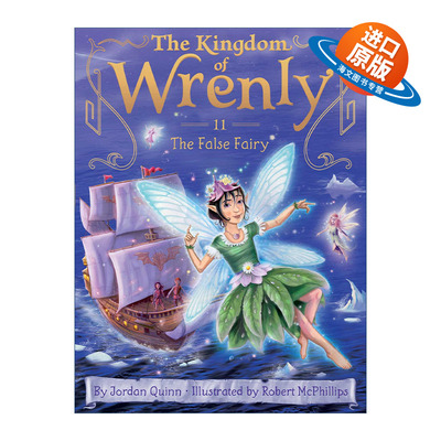 英文原版 The False Fairy 假仙女 Wrenly王国系列11 儿童魔法故事 英文版 进口英语原版书籍