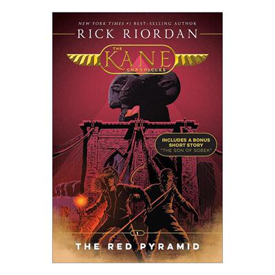 英文原版 The Kane Chronicles 01 the Red Pyramid 埃及守护神系列1 凯恩与邪神之塔 红色金字塔 Percy Jackson波西杰克逊第三季