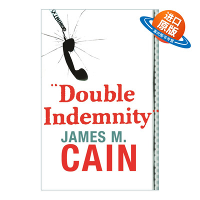 英文原版小说 Double Indemnity 双重赔偿 邮差总按两次铃作者 英文版 进口英语原版书籍