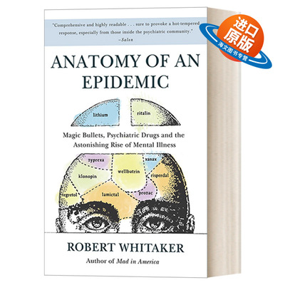 英文原版 Anatomy of an Epidemic 精神病大流行 历史 统计数字 用药与患者 心理健康 Robert Whitaker 英文版 进口英语原版书籍
