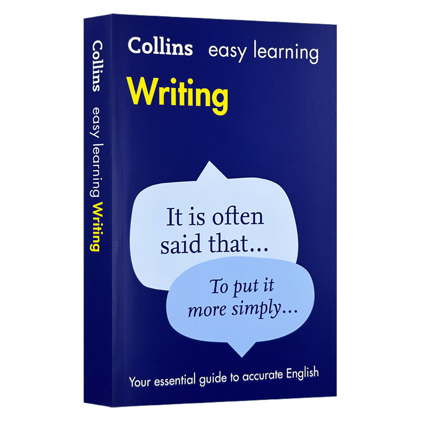 柯林斯轻松学写作 英文原版书 Collins Easy Learning Writing 英语写作指南指导书 全英文版进口考试类书籍正版