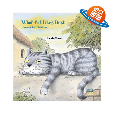 英文原版 What Cat Likes Best 猫喜欢什么 精装绘本 儿童韵文 英文版 进口英语原版书籍