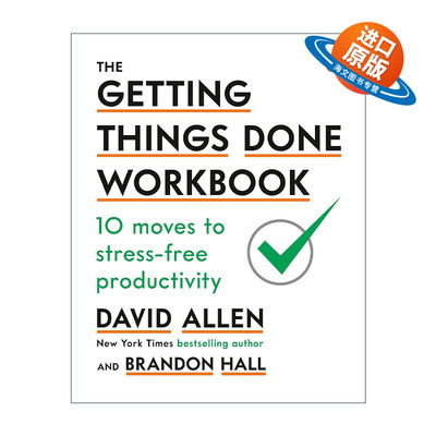 英文原版 The Getting Things Done Workbook 搞定 无压工作的艺术练习册 David Allen戴维·艾伦 英文版 进口英语原版书籍