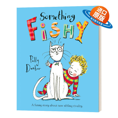 英文原版 Something Fishy 有点可疑 迎接家庭新成员 儿童故事绘本 英文版 进口英语原版书籍