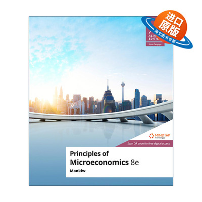 英文原版 Principles of Microeconomics 曼昆 微观经济学原理 第8版 英文版 进口英语原版书籍