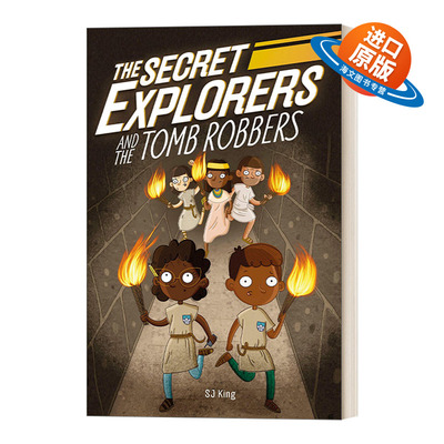 英文原版 The Secret Explorers and the Tomb Robbers 秘密探险家系列3 秘密探险家与盗墓贼 7-9岁 英文版 进口英语原版书籍