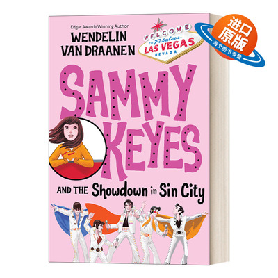 英文原版 Sammy Keyes 16 萨米凯斯系列16 罪恶罪恶之城的对决 Wendelin Van Draanen 青少年悬疑喜剧小说 英文版 进口英语原版书