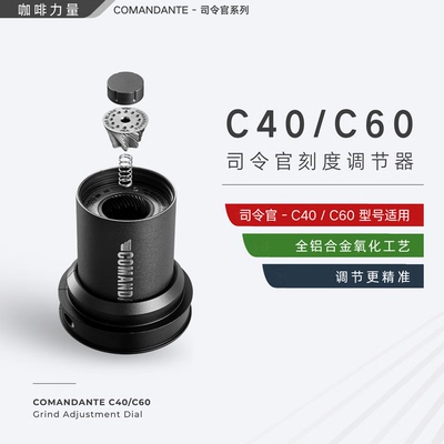 司令官C40/C60刻度调节器铝合金