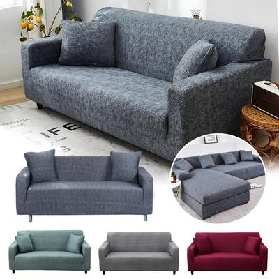 Cross Pattern Elastic Sofa Cover Stch All-inclusive Sofa Cov
