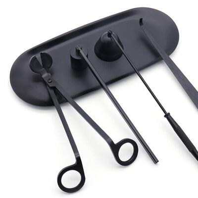 Candle Extinguishing Tool Black Metal Candle Extinguisher Ca