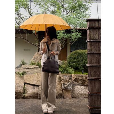 “奢想叙事”极简复古高奢重塑经典纯棉休闲裤OFLAMLAM M25K061