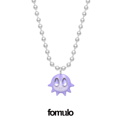 fomulo baby fugu 河豚锆石项链 男女中性