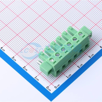 插拔式接线端子 KF2EDG15KM-5.08-6P 插件,P=5.08mm 电子元器件