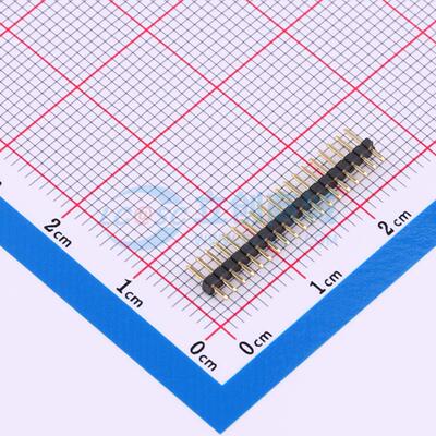 排针 X1311WV-19J-C18D27 插件,P=1.27mm 1x19P 方针 电子元器件