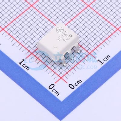 晶体管输出光耦 H11A1SM SMD-6P 原装正品 电子元器件配单