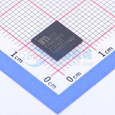 其他接口 KSZ8794CNXIC QFN-64-EP(8x8) 原装正品 电子元器件配单