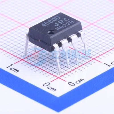 运算放大器 NJM4580D-#ZZZB DIP-8 原装正品 电子元器件配单