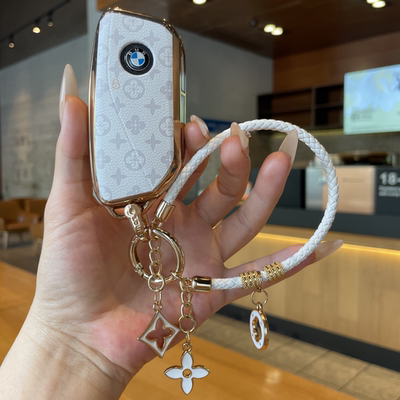 适用于宝马x3钥匙套x5/x1三系刀锋530五系壳扣i3/3系5系325li汽车