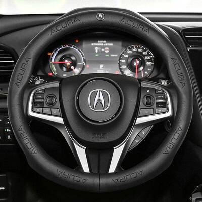 适用讴歌方向盘套新款MDX RDX CDX RLX-LTL 四季专用车真皮把套