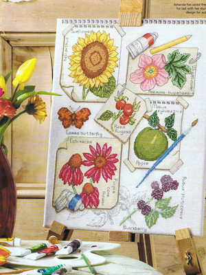 公主绣铺DMC自配套件纯棉线精准印花套件211227秋日图画