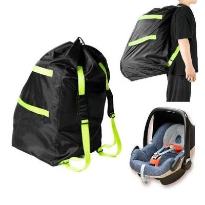 Car Travel Bag Adjustable Padded Backpack for Car Seats Car