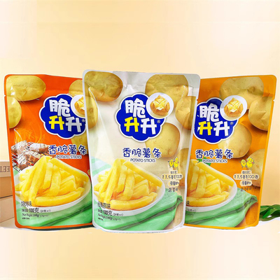 脆升升蜜黄油味海盐柠檬味薯条