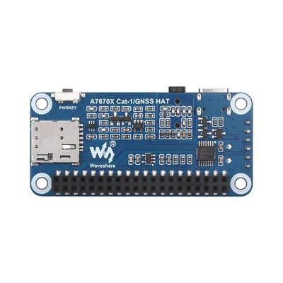 微雪 树莓派 GSM/GPRS/GNSS定位扩展板 A7670E模组 Cat-1/2G上网