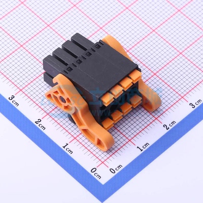 插拔式接线端子KF2EDGKSG-3.5-2*4P P=3.5mm 2x4P 公插头 卡扣固