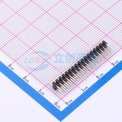 排针 HB-PH8-200217PB2GOP 插件,P=2mm 2x17P 方针 原装正品