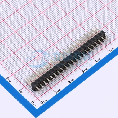 排针 KH-2.54PH180-2X21P-L11.5 插件,P=2.54mm 2x21P 双排 原装