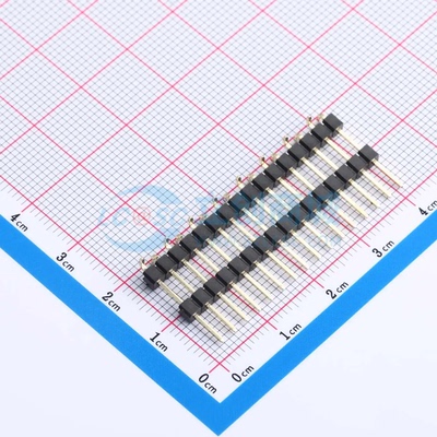 排针 X6512WVS-16H-C60D48-E100R1 SMD,P=2.54mm(交错脚) 1x16P