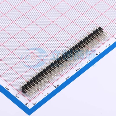排针 DS1021-2x30SF11-B 插件,P=2.54mm 2x30P 双排 原装正品