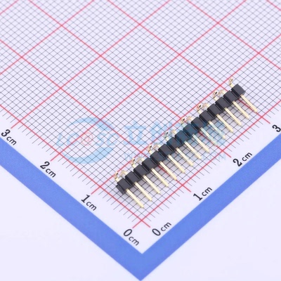 排针 X4611WVS-15I-C40D44R2 SMD,P=2mm(交错脚) 1x15P 方针 原装