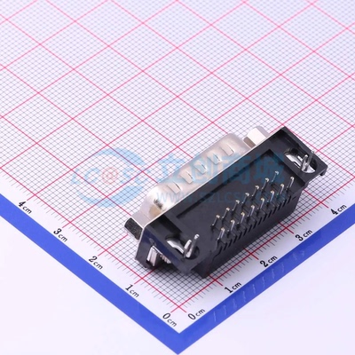 D-Sub/VGA连接器 DS1037-15MNCKT74-0CC 弯插 公 弯插 15P 原装正